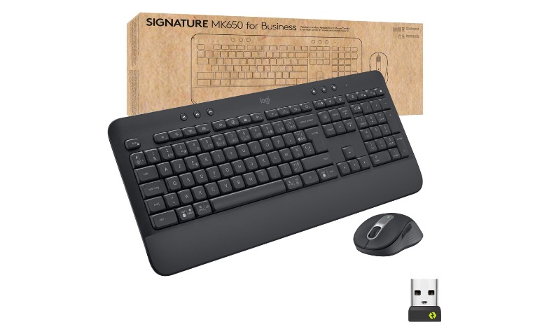 Signature Mk650 Keyboard Mouse Combo For Business Logitech 42 Off