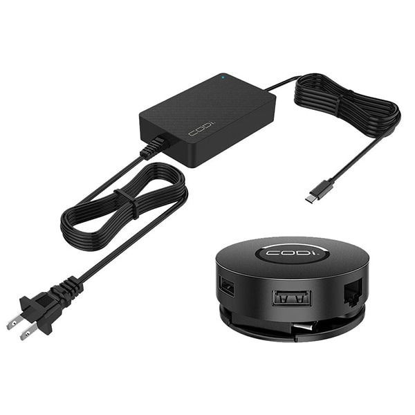 CODi 7 Port Mini Dock with 90W Power Adapter - AK0000054 - Docking ...