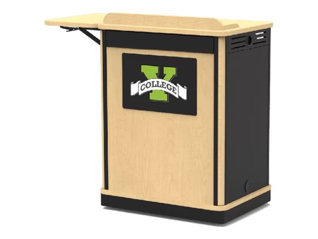 Spectrum Media Manager Series Compact - lectern - rectangular - fusion ...