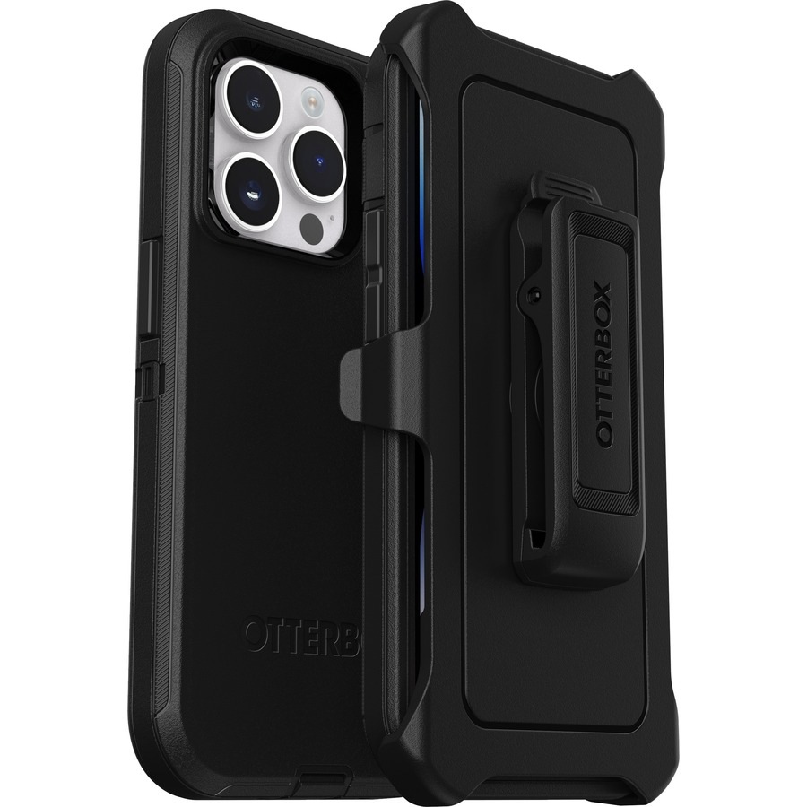 OtterBox Defender Rugged Carrying Case (Holster) Apple iPhone 14 Pro ...