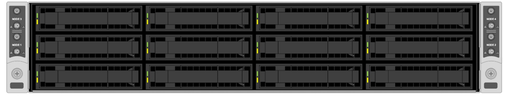 VAST Data Quad Server Chassis - QUAD-4N-CL-2NIC - Computer Cases - CDW.com