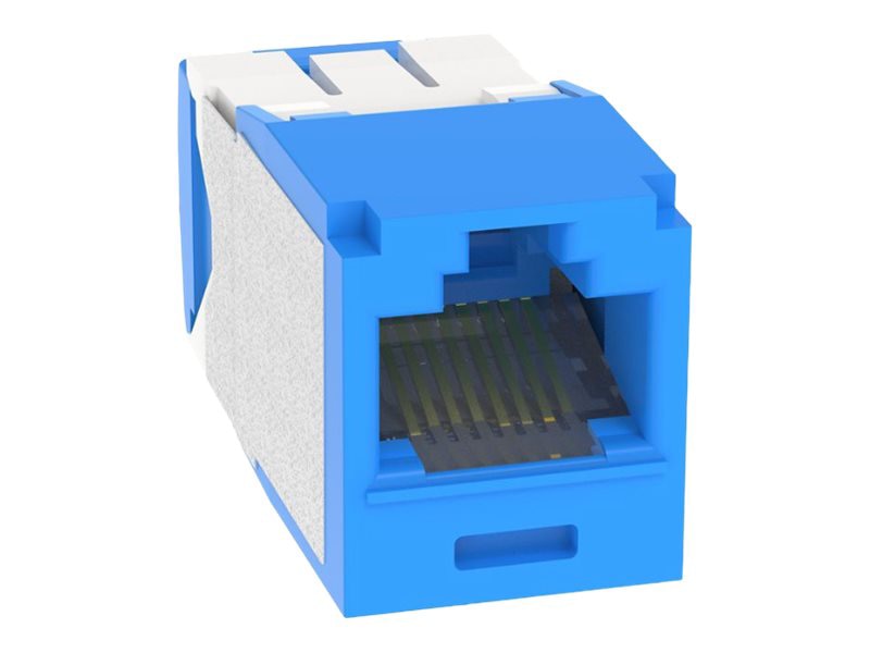 Panduit MINI-COM modular insert - TG, corrosion resistant - CJE6X88TGBU ...