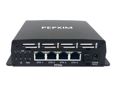 Peplink PoE SIM Injector - SIM-BK8-4E-56V-DOM - Network Antennas - CDW.com