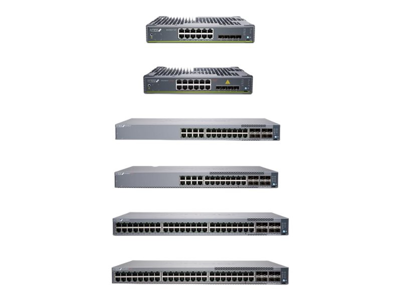 Juniper 12-Port 10/100/1000Base-T Fanless Switch - EX4100-F-12T ...