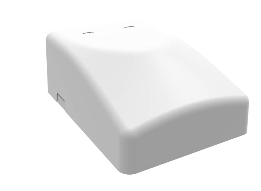 CommScope Two Port Universal Surface Mount Box - Pro White - SMB-2P-266 ...