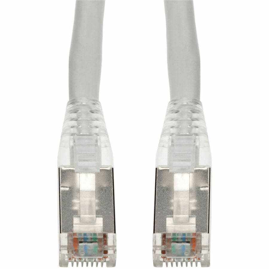 Proline 15ft White CAT 6 Shielded PVC Ethernet Cable Snagless Easy ...