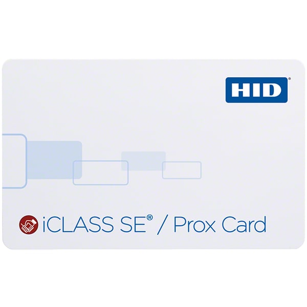 HID iCLASS SE 2K Bits Prox Card - 3150RGGSNN - Proximity Cards & Readers - CDW.com