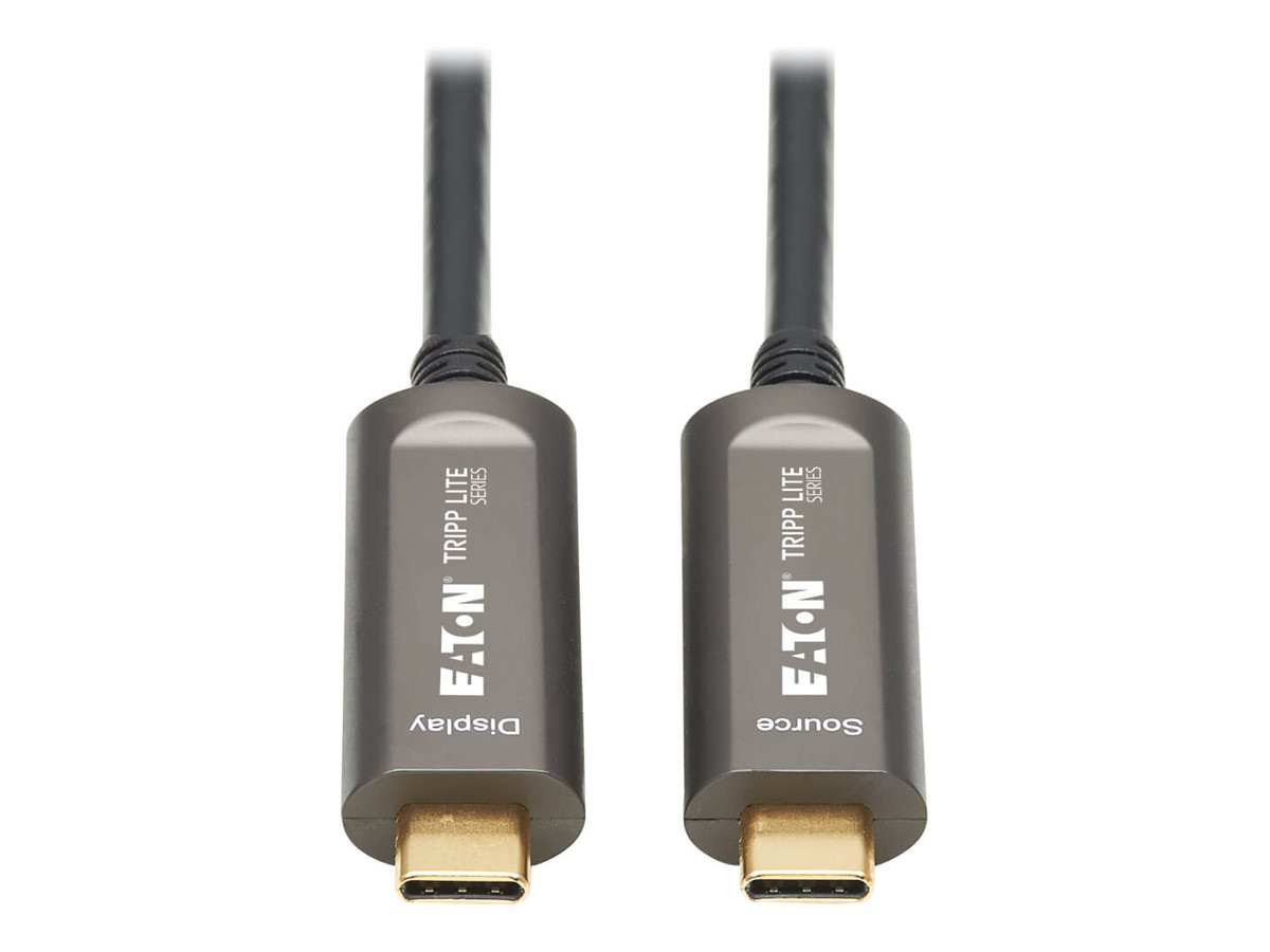 Tripp Lite Usb C To Usb C Plenum Rated Fiber Active Optical Cable Aoc