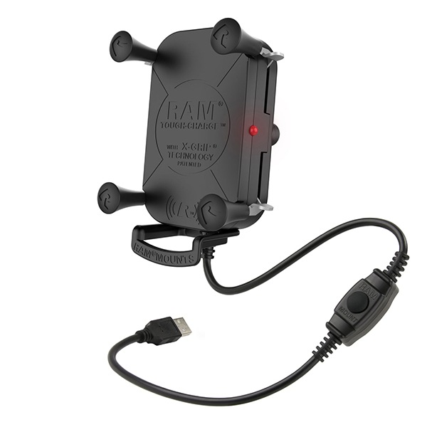 RAM Mounts 10W Tough-Charge with X-Grip Waterproof Wireless Charging ...