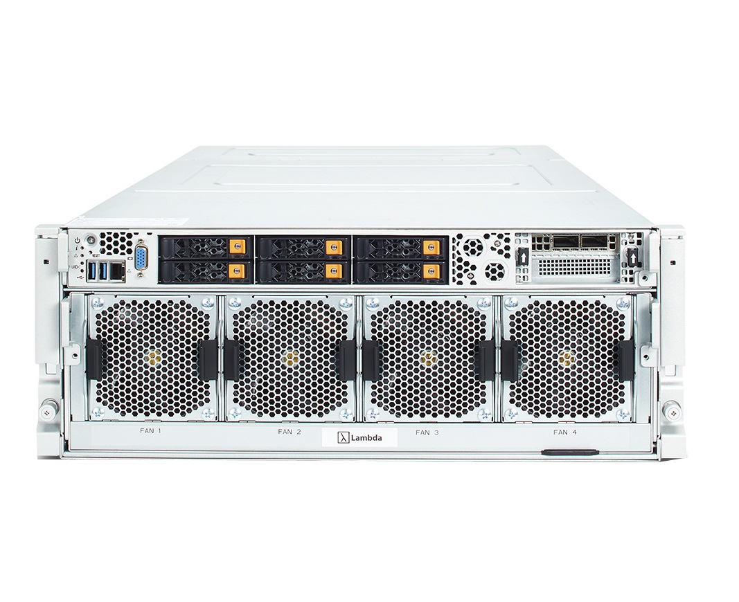 Lambda Hyperplane 8-A100 3TB 4GB RAM GPU Server - 115-058-986 - Rack ...