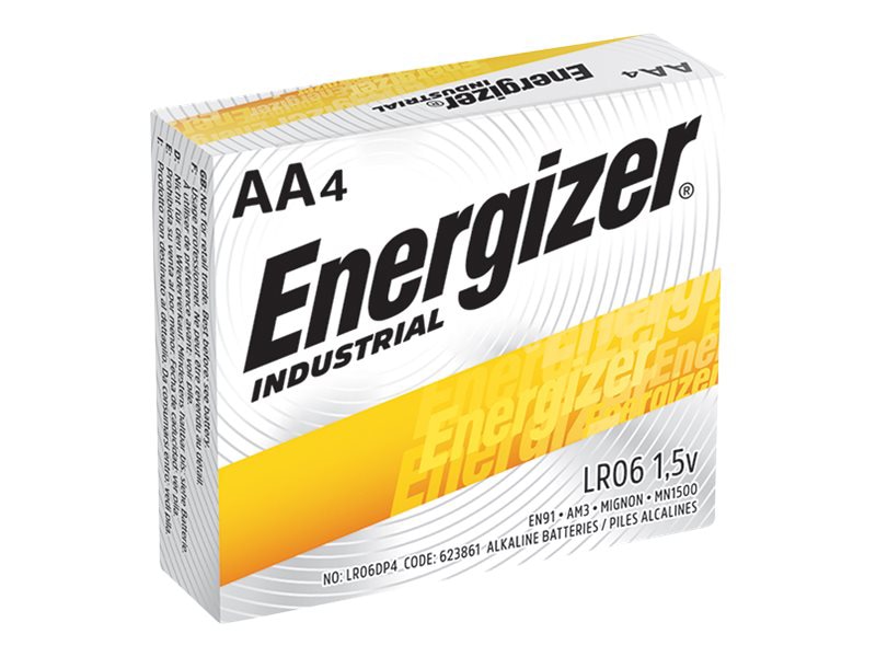 Energizer Industrial EN91 battery - 24 x AA type - alkaline - EVEEN91 ...