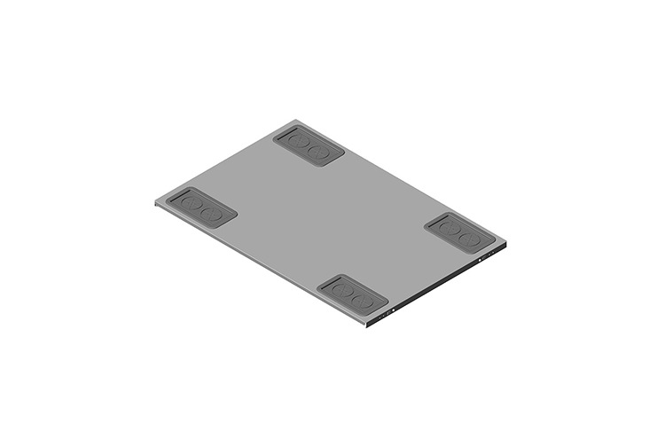 CPI Top Panel with Four Grommet Sealed Cable for ZetaFrame Cabinet ...