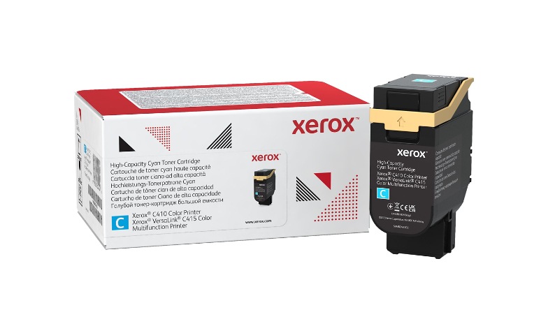Xerox High Capacity cyan original toner cartridge Use and Return