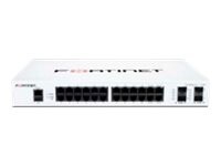 Fortinet FortiSwitch 124F - switch - 24 ports - managed - rack ...