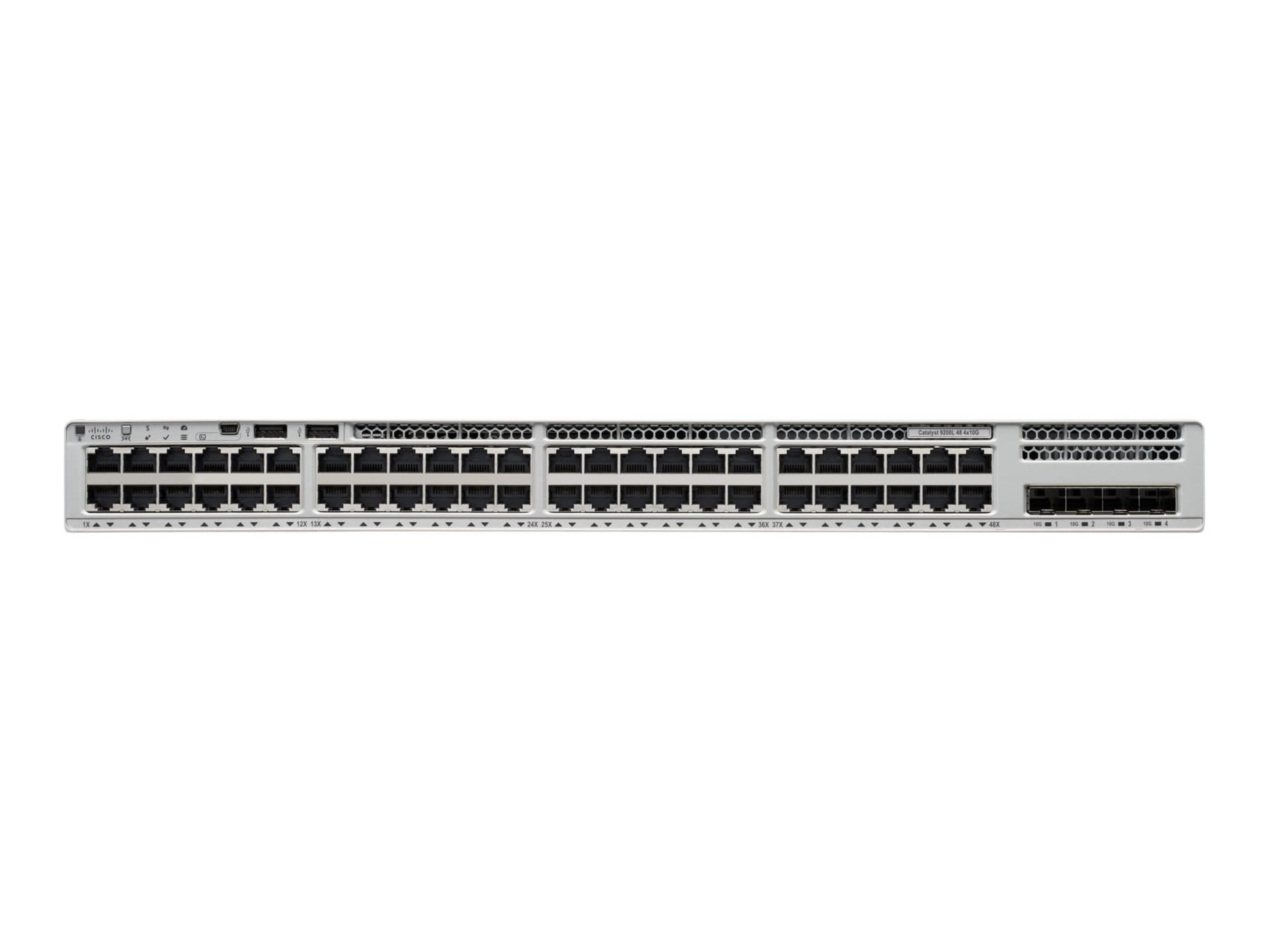 Cisco Catalyst 9200L - Network Advantage - switch - 48 ports - managed ...