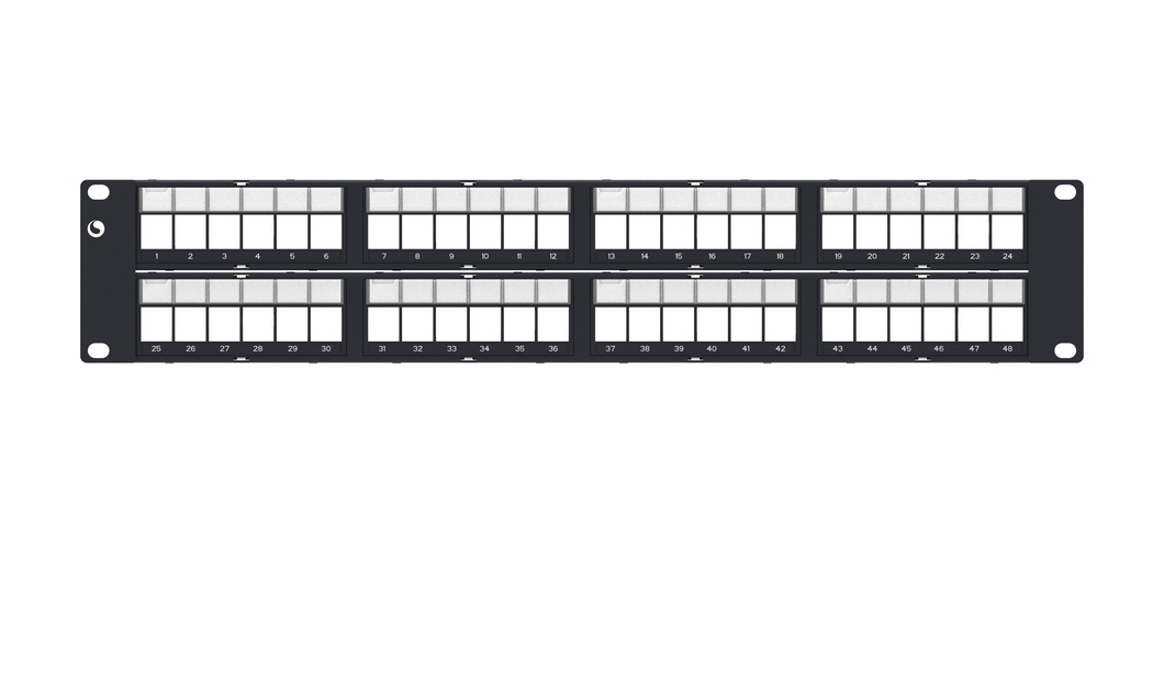 CommScope SLX Series Discrete Distribution Module Patch Panel - Black ...