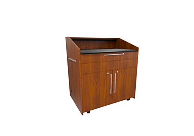Middle Atlantic L5 Lectern with Flat Top Surface - L5KCB2SFHB3ZP002 ...