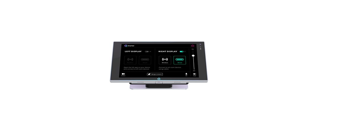 Kramer KT-208 - touch panel - 8 inch, wall and table mount - Bluetooth ...