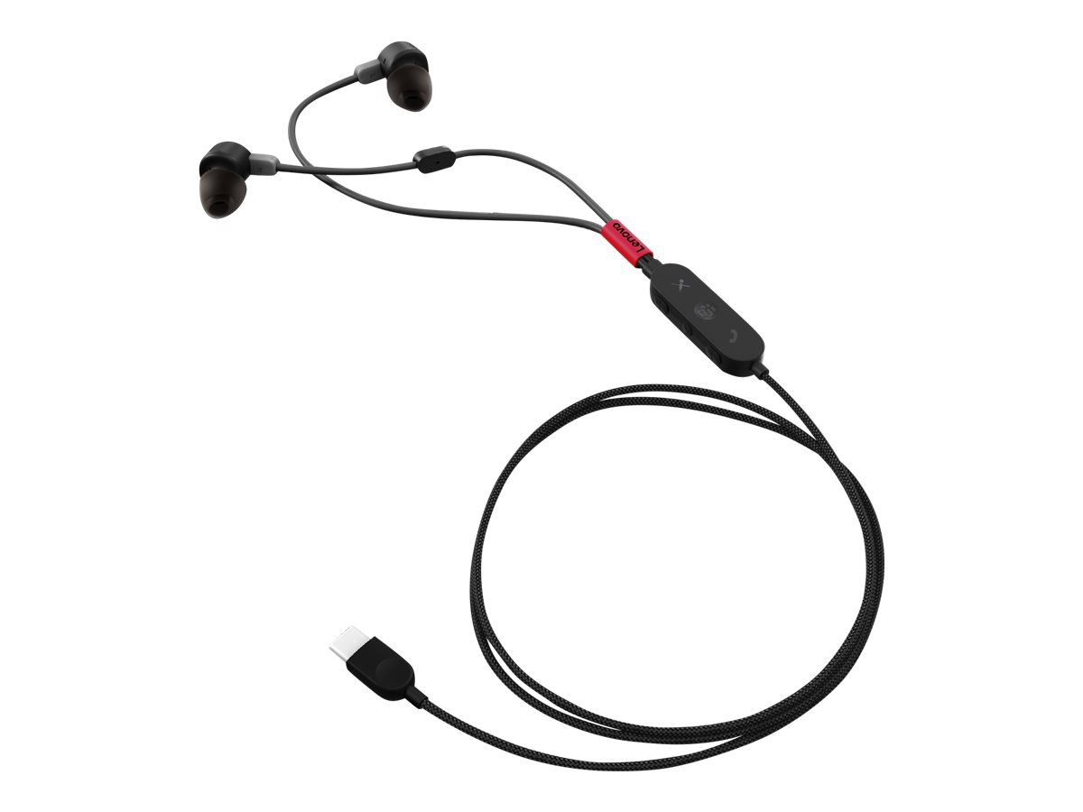 Lenovo Go - headset - 4XD1C99220 - Wired Headsets - CDW.com
