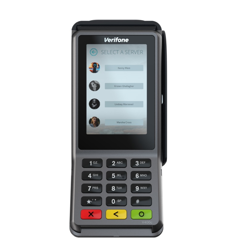 VERIFONE V400C CREDIT CARD TERMINAL - M425-053-04-NAA-5 - Credit Card Readers - CDW.com