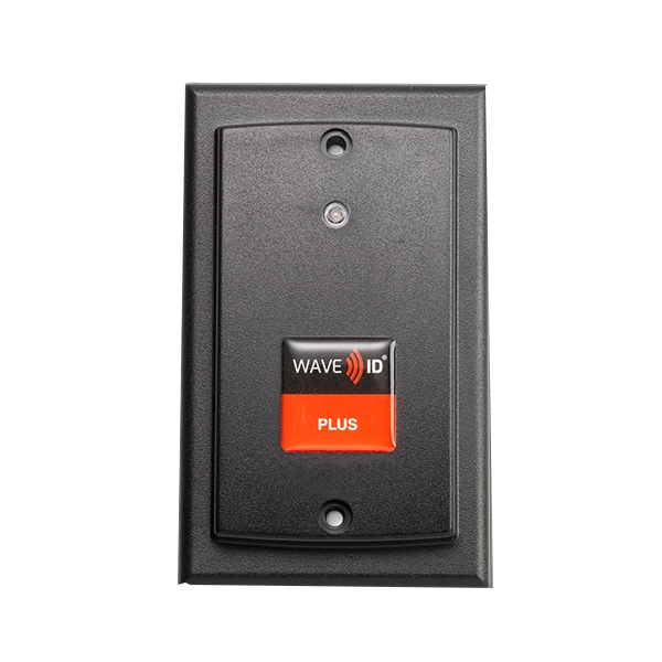 RF IDeas WAVE ID Plus Keystroke Surface Mount Card Reader - Black - KT ...