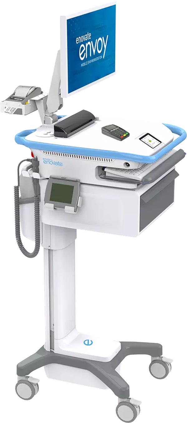 Enovate Medical Envoy MobiusPower Plus Workstation - ENV2-2DCAC1-M00 ...
