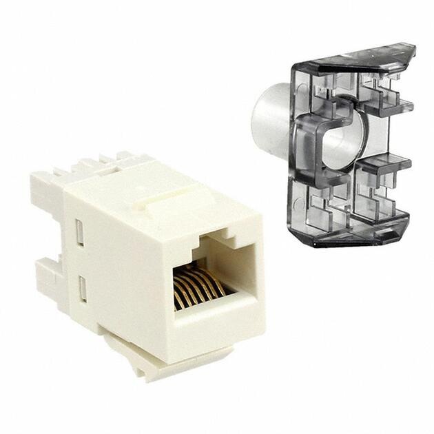 CommScope Uniprise USL Series RJ-45 CAT6 Modular Jack - Almond ...