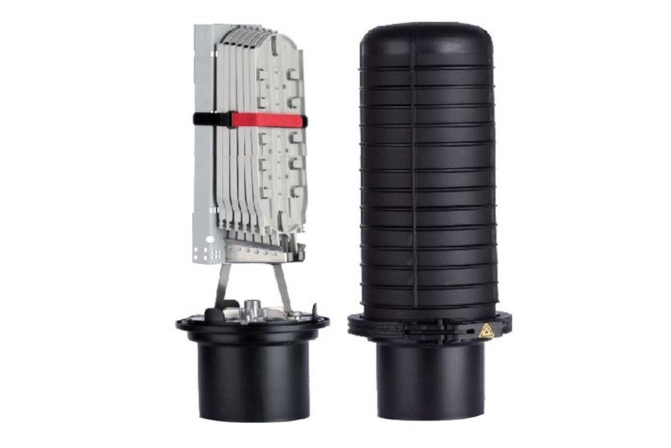 CommScope FOSC 450 Series C6 Fiber Optic Splice Closure - Black ...