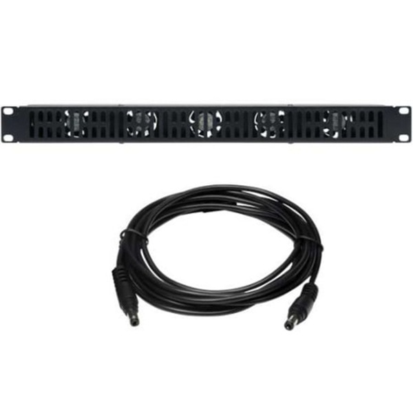 Sanus Component Series 1RU Ultra Quiet AV Rack Fan - Black - CAFC01-B1 ...