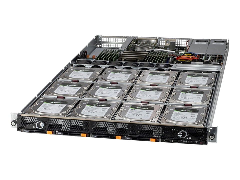 Supermicro Storage A+ Server - Black - ASG-1014S-ACR12N4H - Rack ...