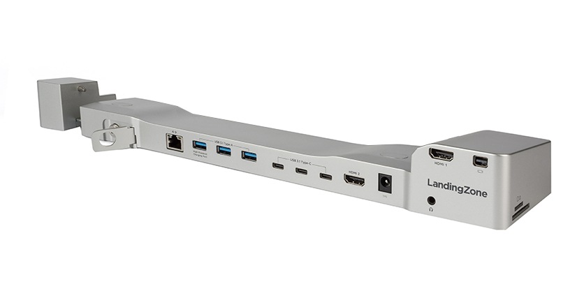 LandingZone Docking Station with Touch Bar and 2 USB Type-C Ports for ...