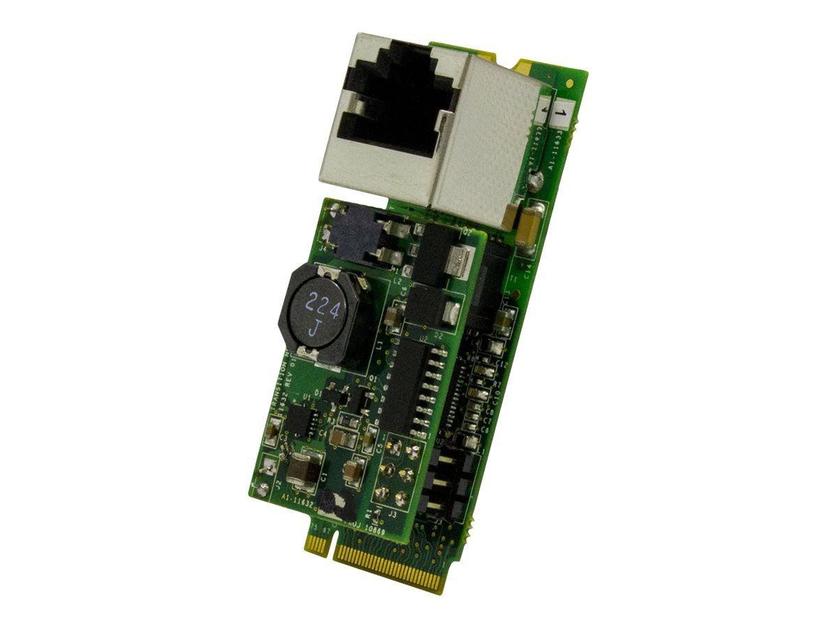 Transition Networks - expansion module - Gigabit Ethernet (PoE) x 1 ...