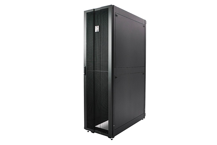 CPI ZetaFrame 24"x36"x84" 45U 4-Post Cabinet System - Black - ZB12 ...
