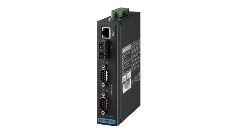 IMC Advantech EKI-1200 2-Port Modbus Gateway Appliance - EKI-1222I-SC-A - Console & Device ...