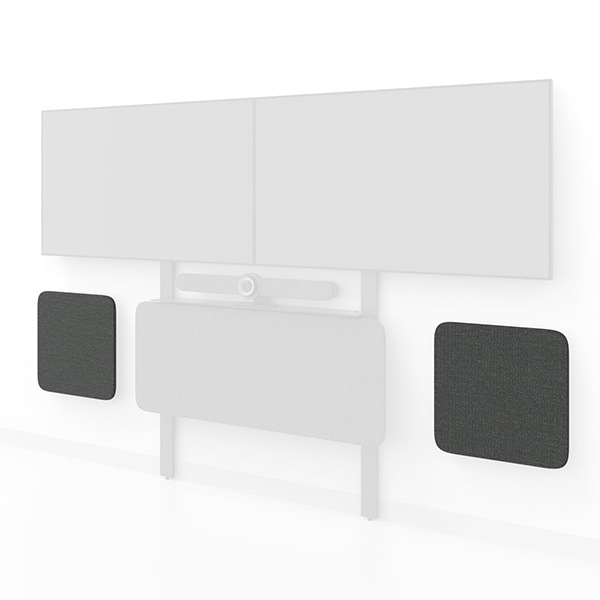 Heckler ADA Panel Set for AV Wall - Black Gray - H806-BG - Office ...