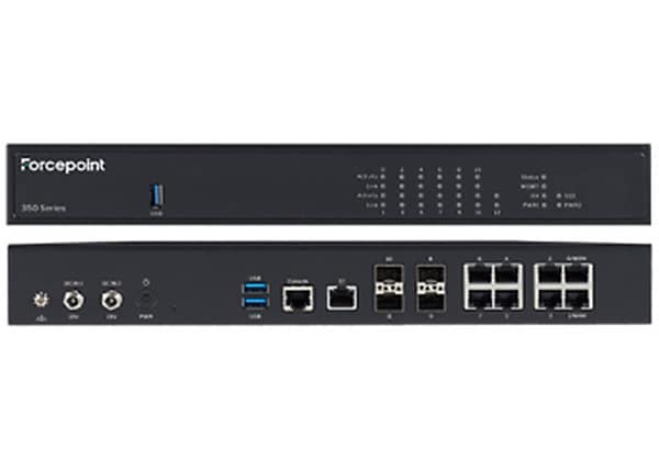 Forcepoint FlexEdge Secure SD-WAN 352 Hardware Security Appliance ... Forcepoint FlexEdge Secure SD-WAN 352 Hardware Security Appliance ...