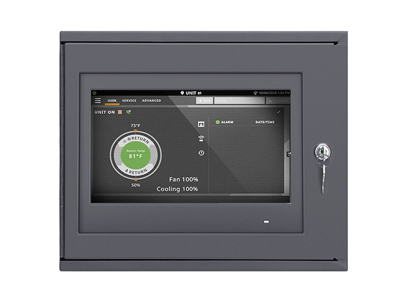 Liebert Vertiv vNSA14 Enclosure with Network Switch and 9" iCOM Color ...