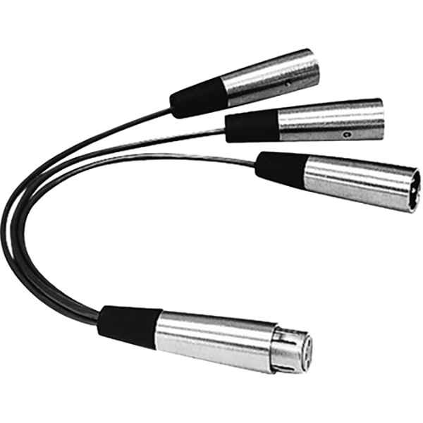 Clear-Com SP-3 3-Way Partyline Intercom Splitter Cable - CC-SP3 ...