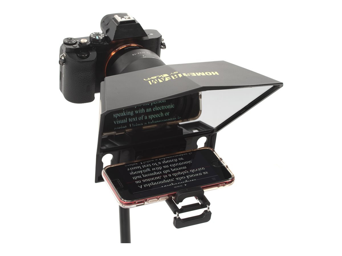 iKan HomeStream HS-PROMPTER - teleprompter - HS-PROMPTER - Camera ...
