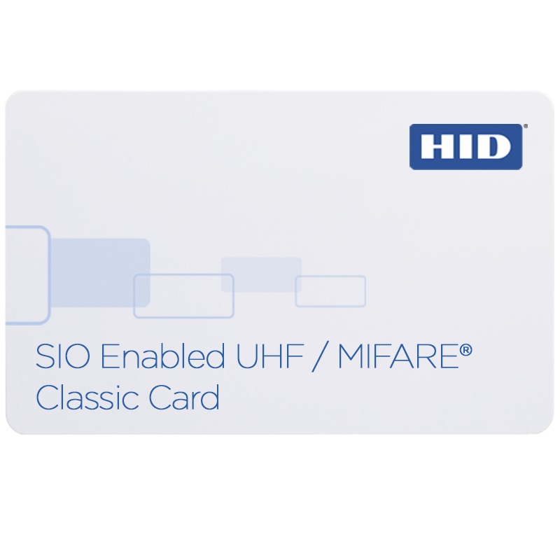 HID 603X iCLASS SE SIO Enabled UHF/MIFARE Composite Classic Card ...