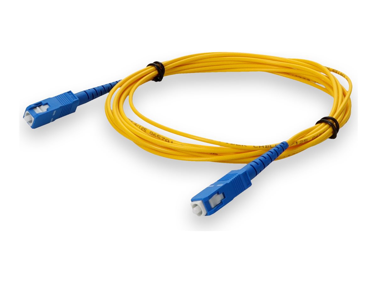 Proline 1m SC to SC Yellow OS2 Simplex OFNR (Riser-Rated) SMF Fiber ...