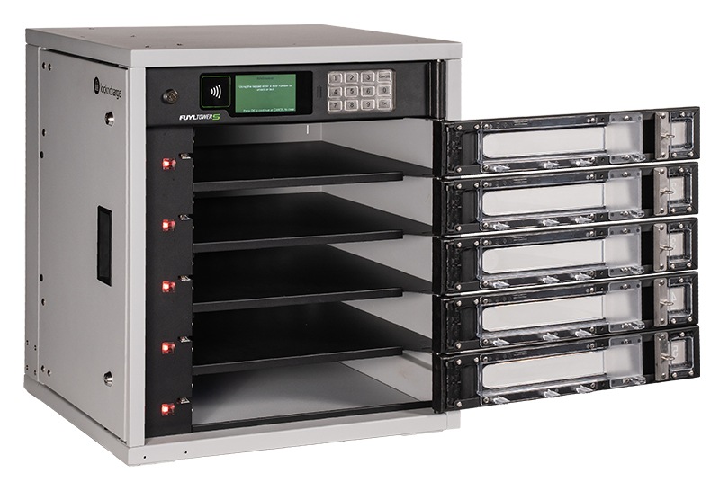 LocknCharge FUYL Tower 5 Pro Smart Locker with 3 Year Cloud Advanced ...