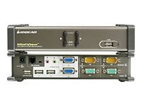 Iogear Dual View KVM Switch 2-Port - GCS1742 - Server Management - CDW.com