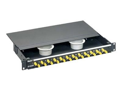 Panduit Opticom PreLoaded Tray - rack cable enclosure - 19"/23 ...