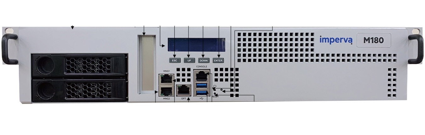 Imperva M180 Management Server Appliance - SS-M18-H1 - Security ...