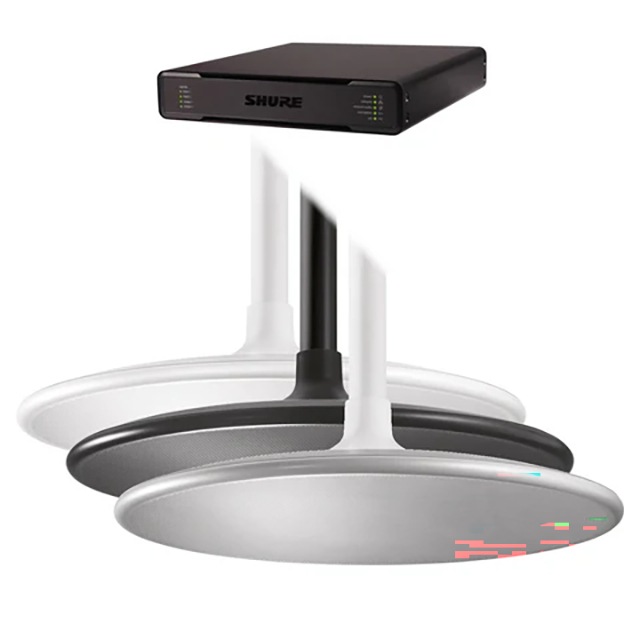 Shure MXA920 Round Ceiling Array Microphone and IntelliMix P300 Audio ...