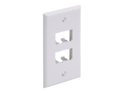 Panduit MINI-COM Classic Series Faceplate - faceplate - CFP4BL - Cable ...