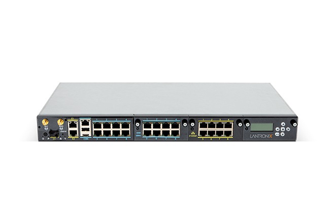 Lantronix LM83X 16-Serial and 3-Ethernet Port Console Server - 83X-16S ...