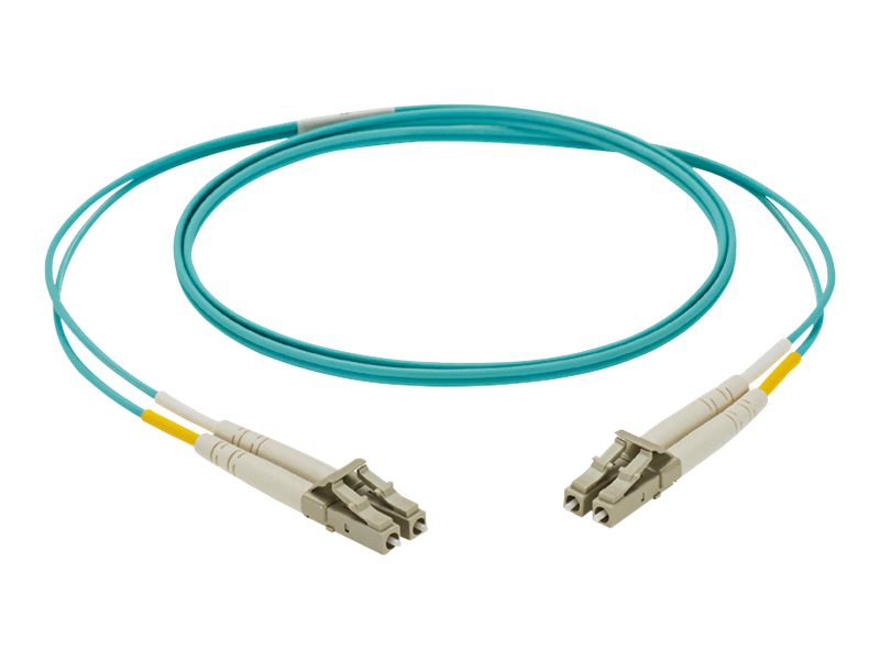 Panduit NetKey patch cable - 2 m - yellow - NKFP92ERLLSM002 - Fiber ...