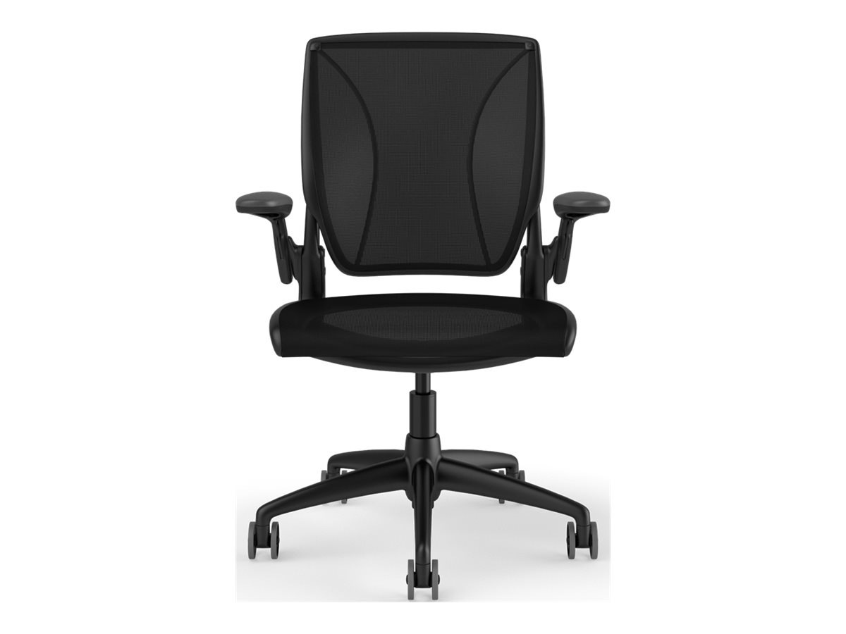 Humanscale Diffrient World - chair - catena mesh - black - W11BJ10J10 ...
